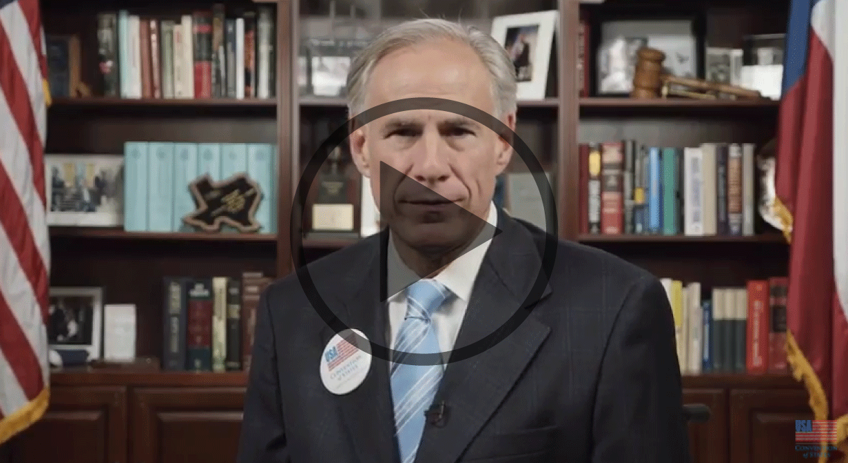 Special message from Texas Gov. Greg Abbott: "Here's what it takes to ...