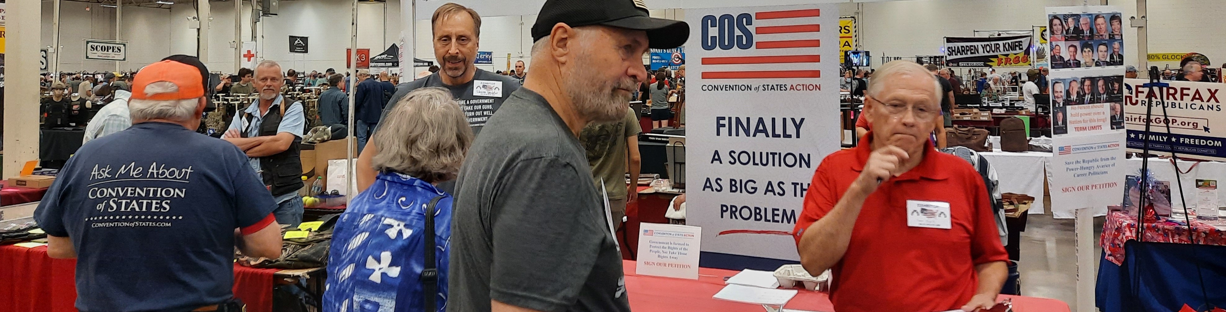 COS Virginia Reaches Hundreds at Chantilly Gun Show - COSAction