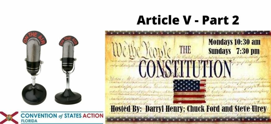 Radio Interview Digs Deeper into Article V - COSAction
