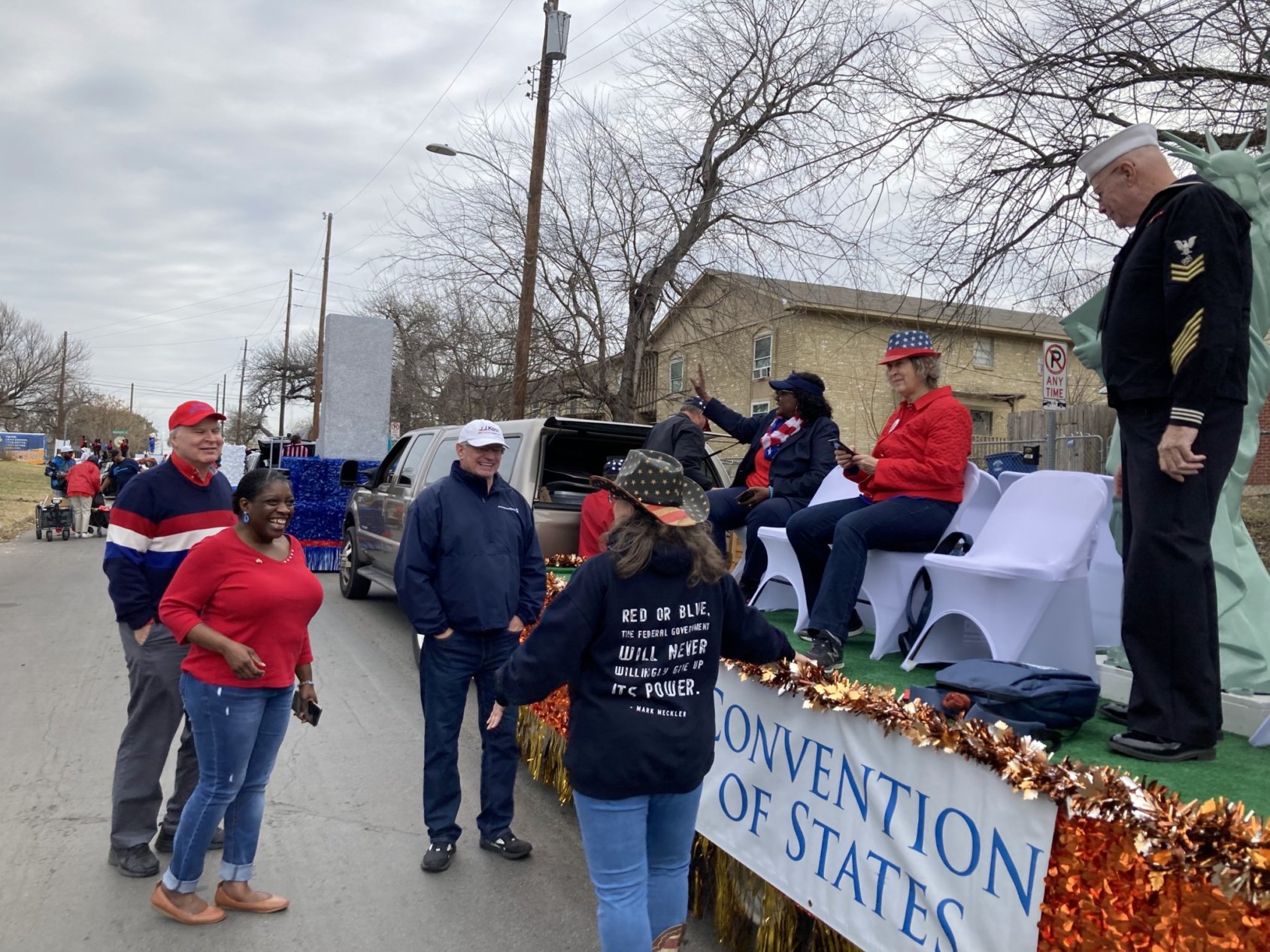 COS Float in 41st Annual MLK Day Parade - COSAction