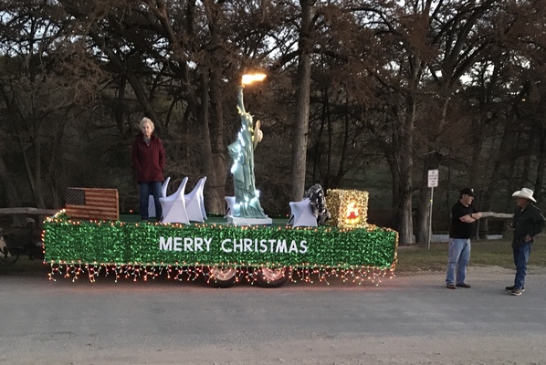 Convention of States Christmas Float Shines at Cowboy Christmas Parade ...